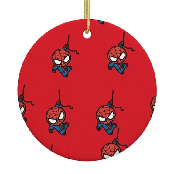 Cartoon Spider-Man Christmas Tree Ornaments,Xmas Tree Decorations ...