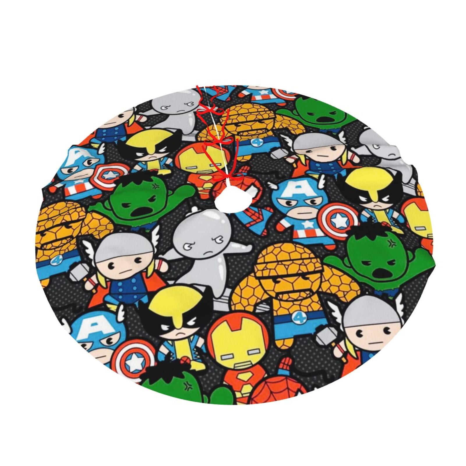 Cartoon Spider-Man Christmas Tree Skirt,Cartoon Spider-Man Tree Skirt ...