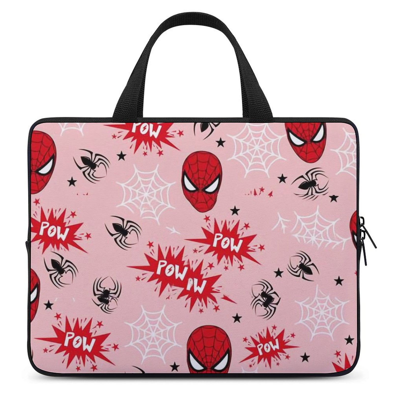 Cartoon Spider-Man Head 12 Inch Laptop Bag,Expandable Computer Bag ...