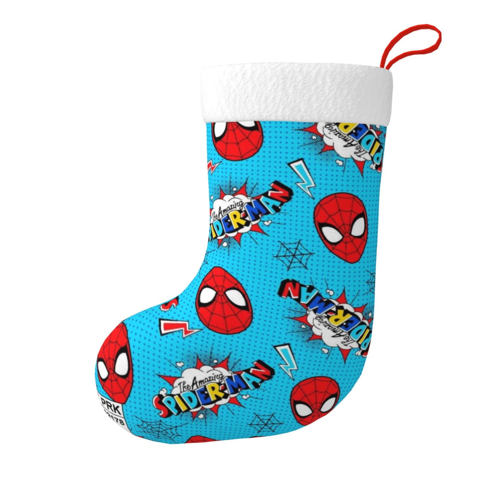 Cartoon Spider-Man Christmas Stocking 18 Inch,Cartoon Spider-Man ...