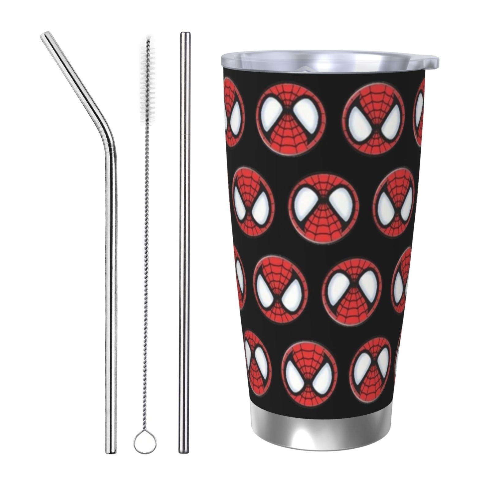 Cartoon Spider-Man Head Water Bottle,Insulated Travel Coffee Mug ...