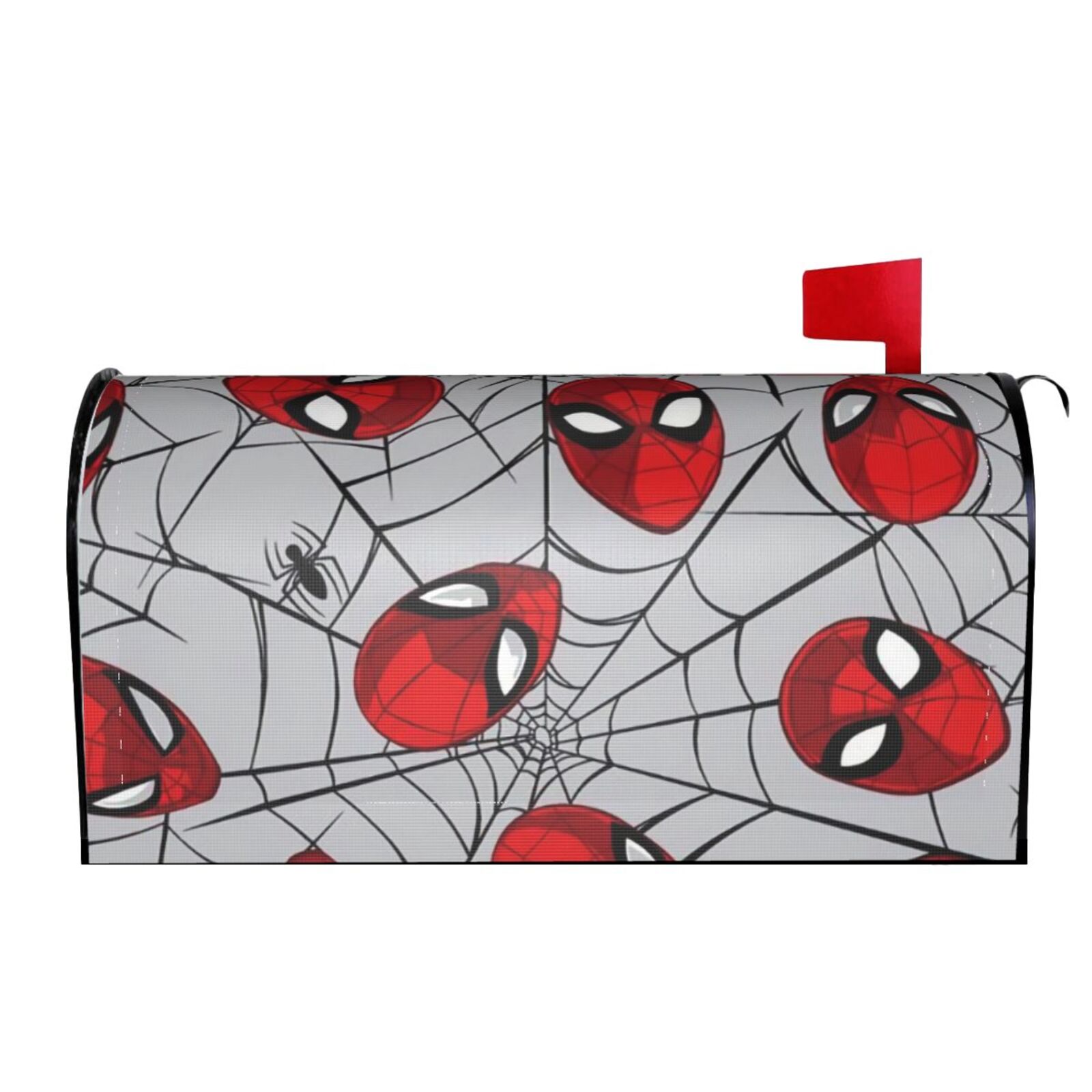 Cartoon Spider-Man Head98 Cartoon Character Mailbox Cover Magnetic ...