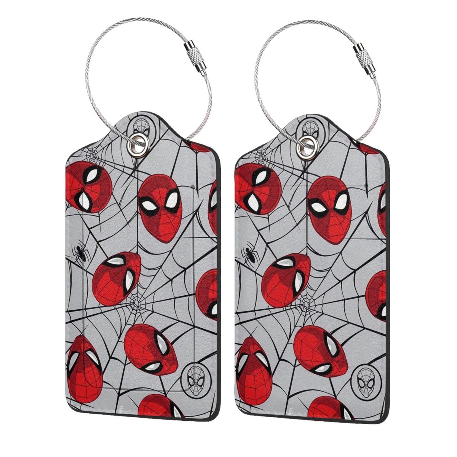 Cartoon Spider-Man Head98 Luggage Tags for Suitcases Travel ID ...
