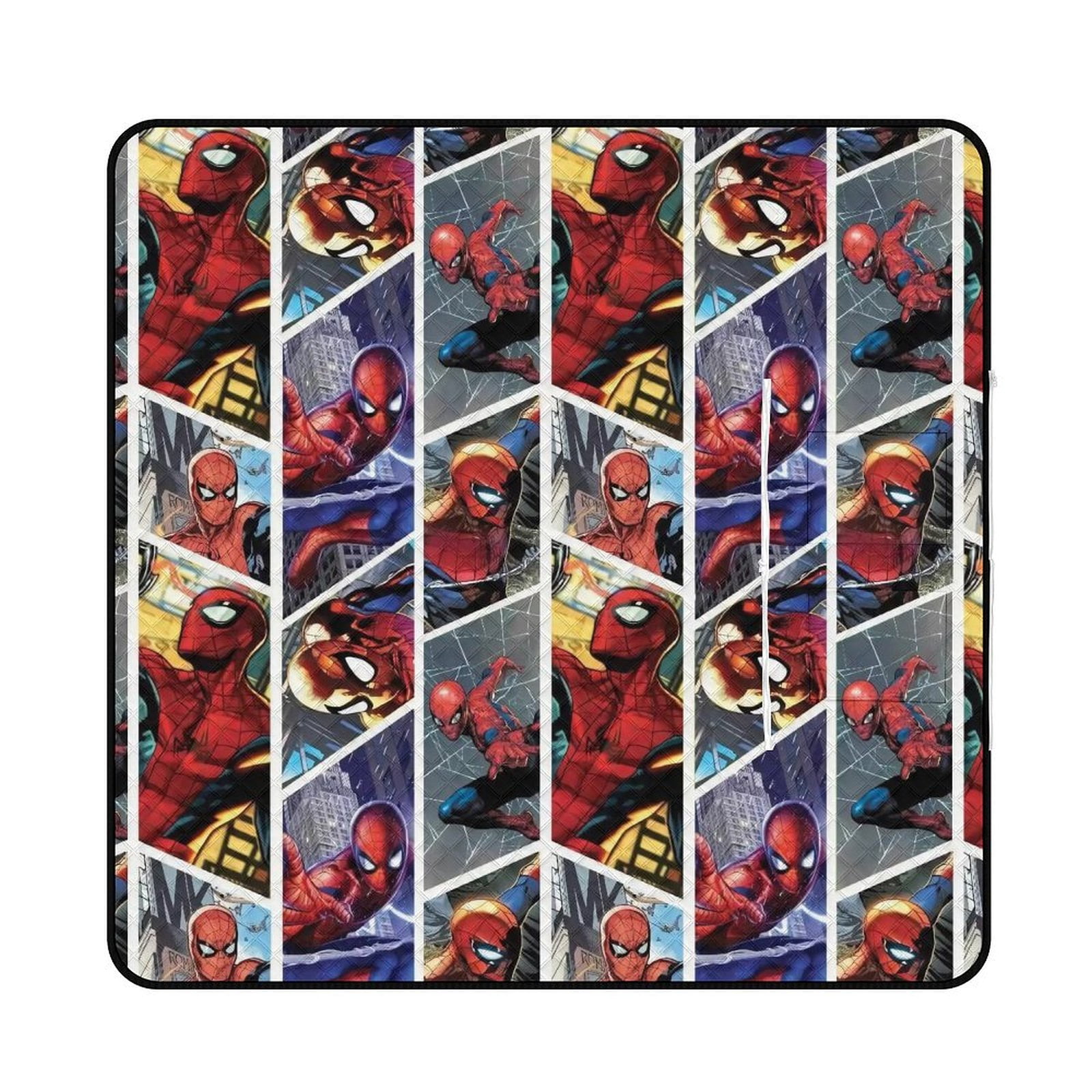 Cartoon Spider-Man Picnic Blanket,Foldable Waterproof Sand Mat,Extra ...
