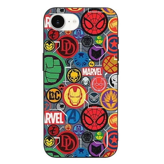 Cartoon Spider-Man01 Compatible with iPhone 16 E Case Full Covered Soft ...