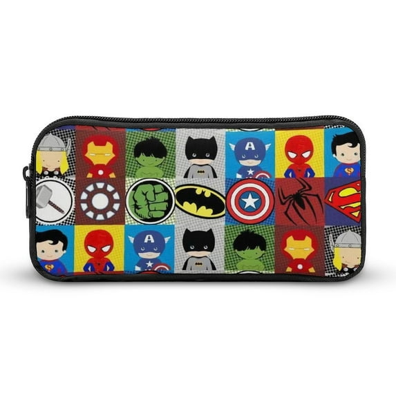 Cartoon Spider-Man698 Pencil Case Large Capacity, Marker Pen Bag Coin ...