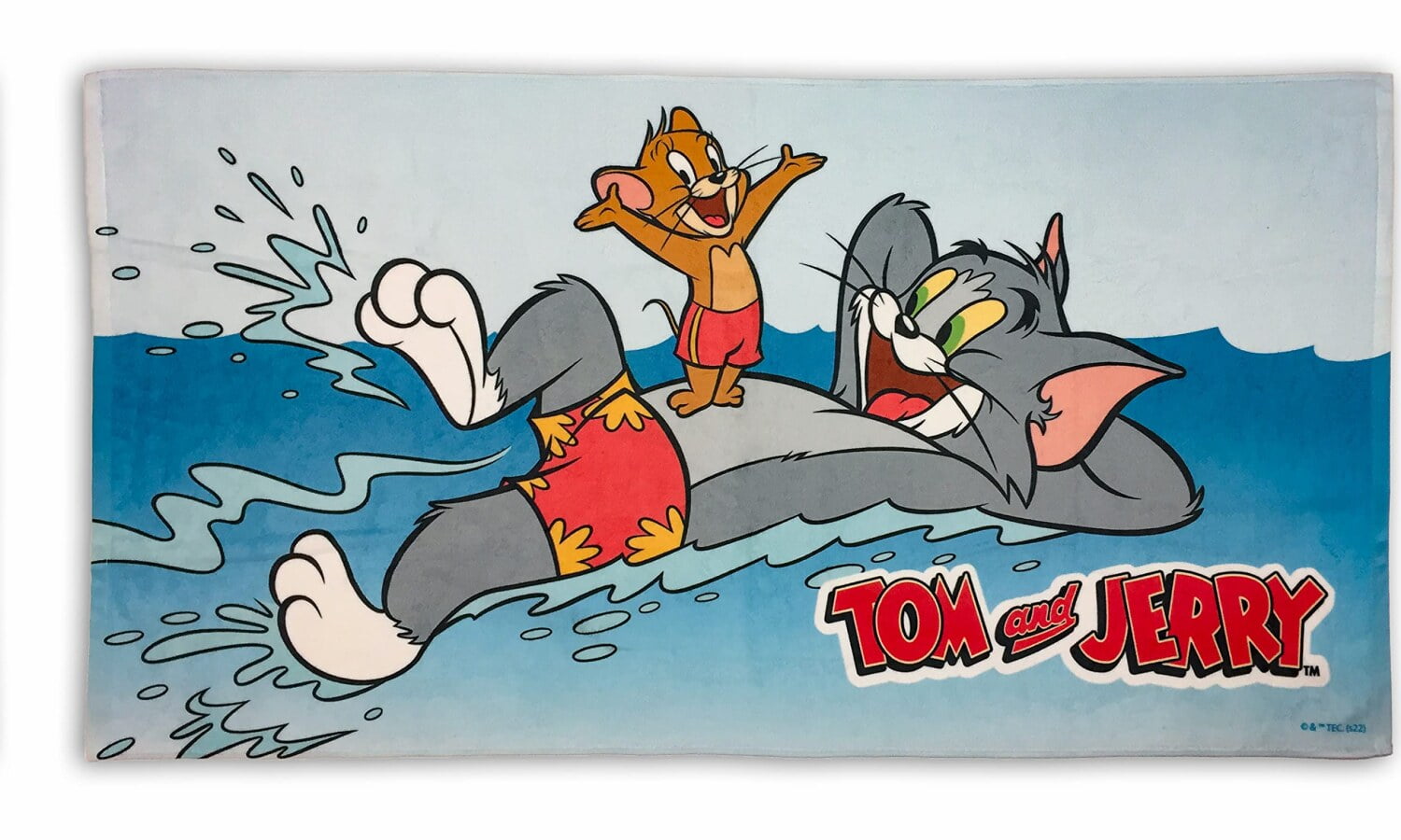 Cartoon Splash: Tom & Jerry Swim Pool Beach Towel - Walmart.com