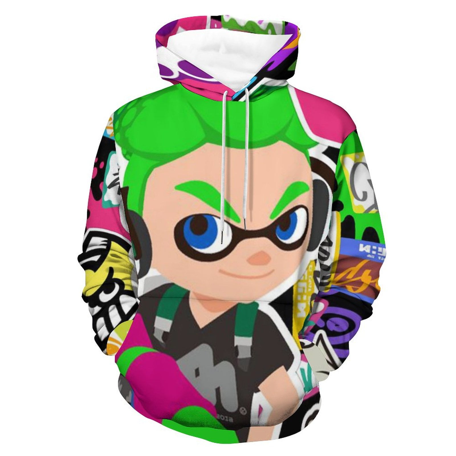 Cartoon Splatoon Adult Sweatshirts Fashion Hoodies Unisex Daily Casual ...
