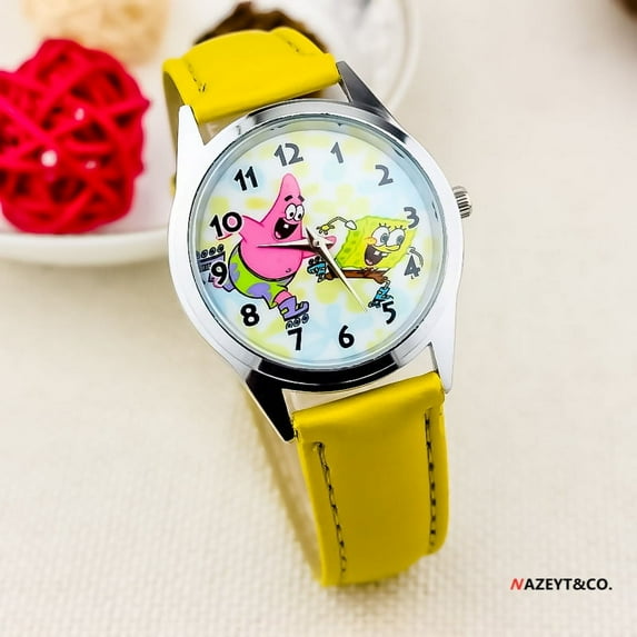 Cartoon SpongeBob Children's Quartz Wristwatches Patrick Star Anime ...