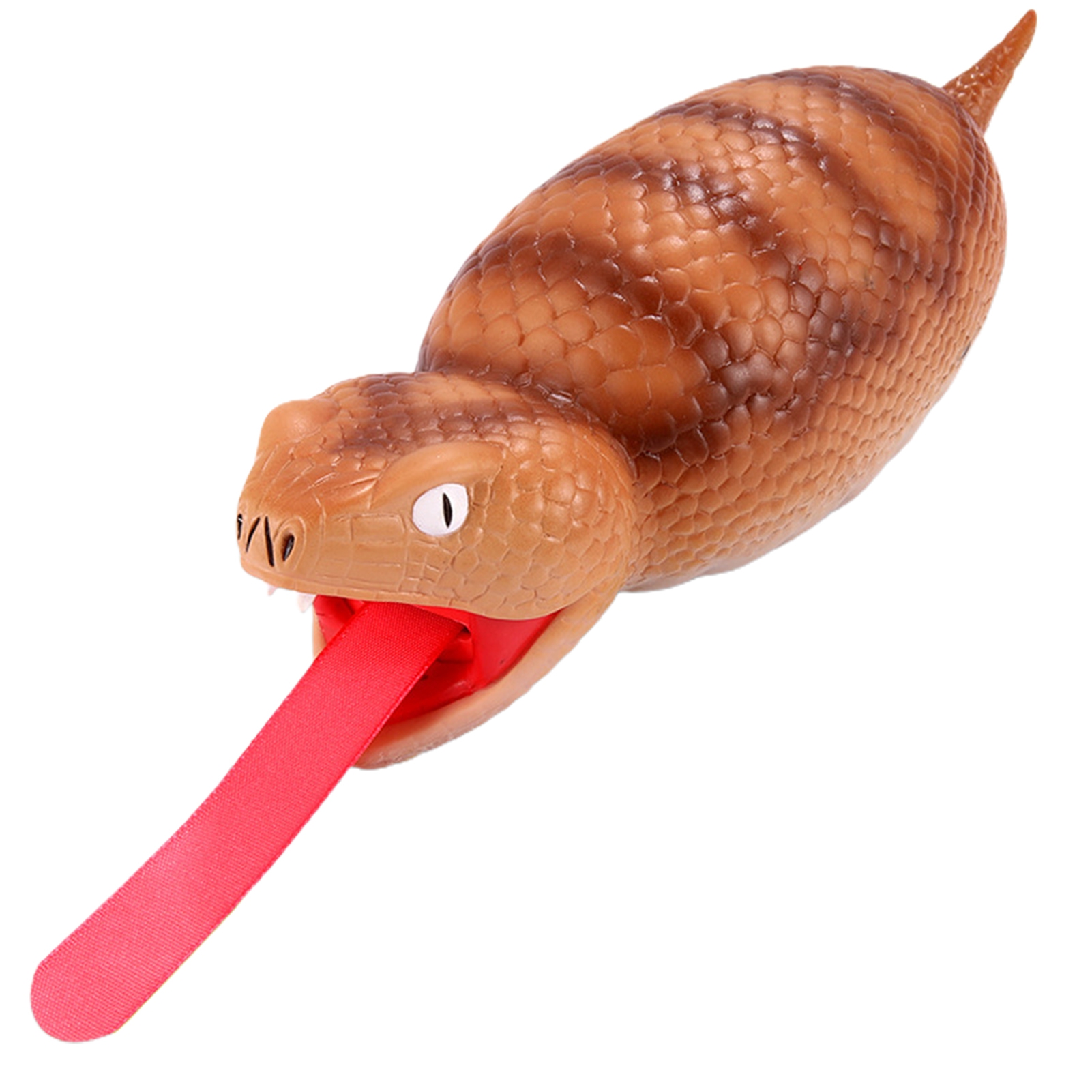Cartoon Squeeze Toy Funny Tongue Out Snake Creative Soft Plastic Pinch ...