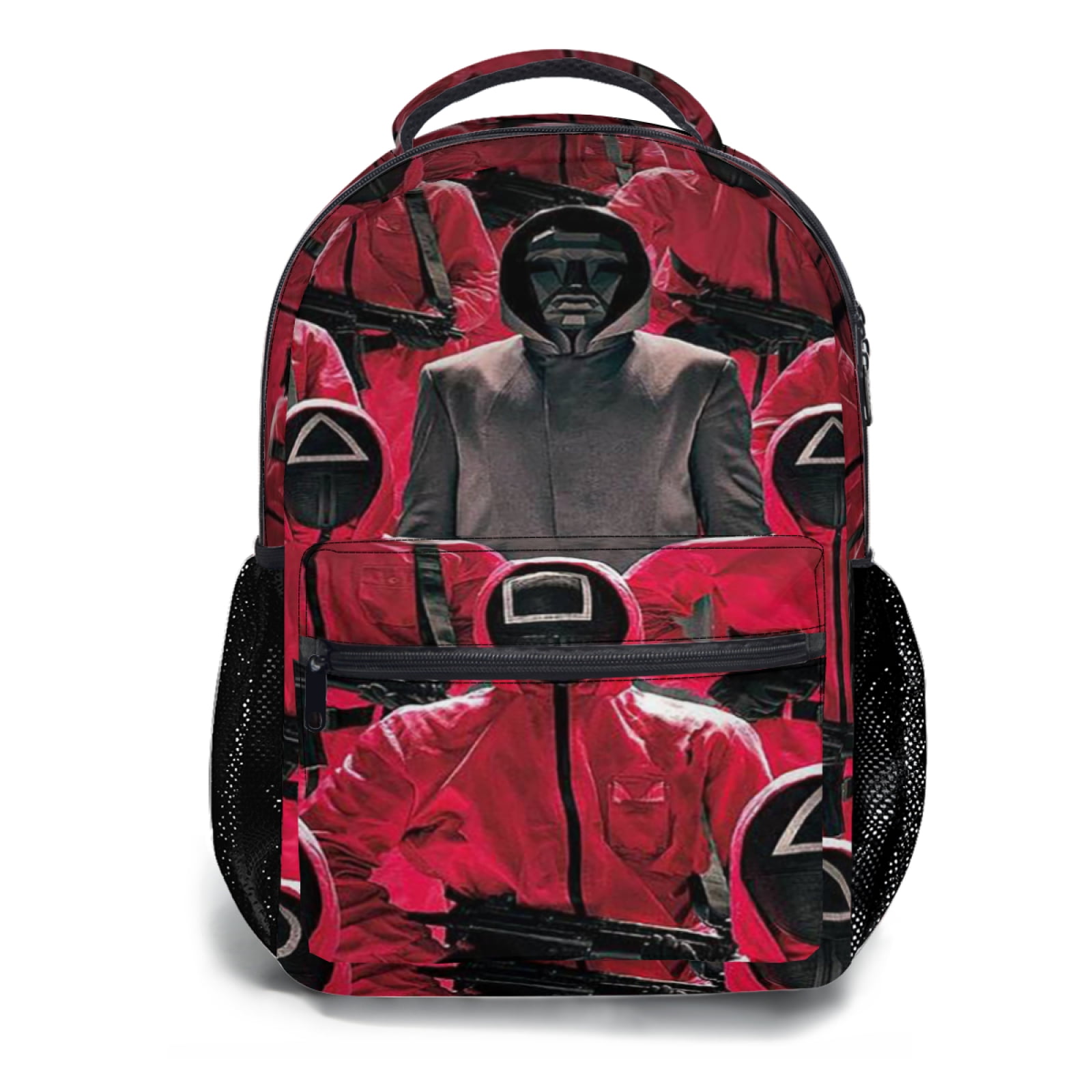 Cartoon Squid Game Backpack for mans & woman, Adolescent Travelbag with ...