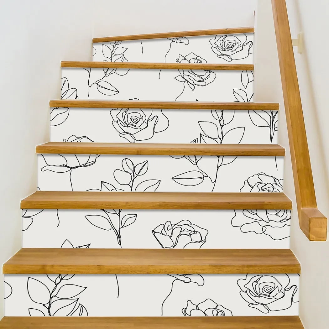 Cartoon Staircase Stickers The Underwater World Strips Stair Murals ...