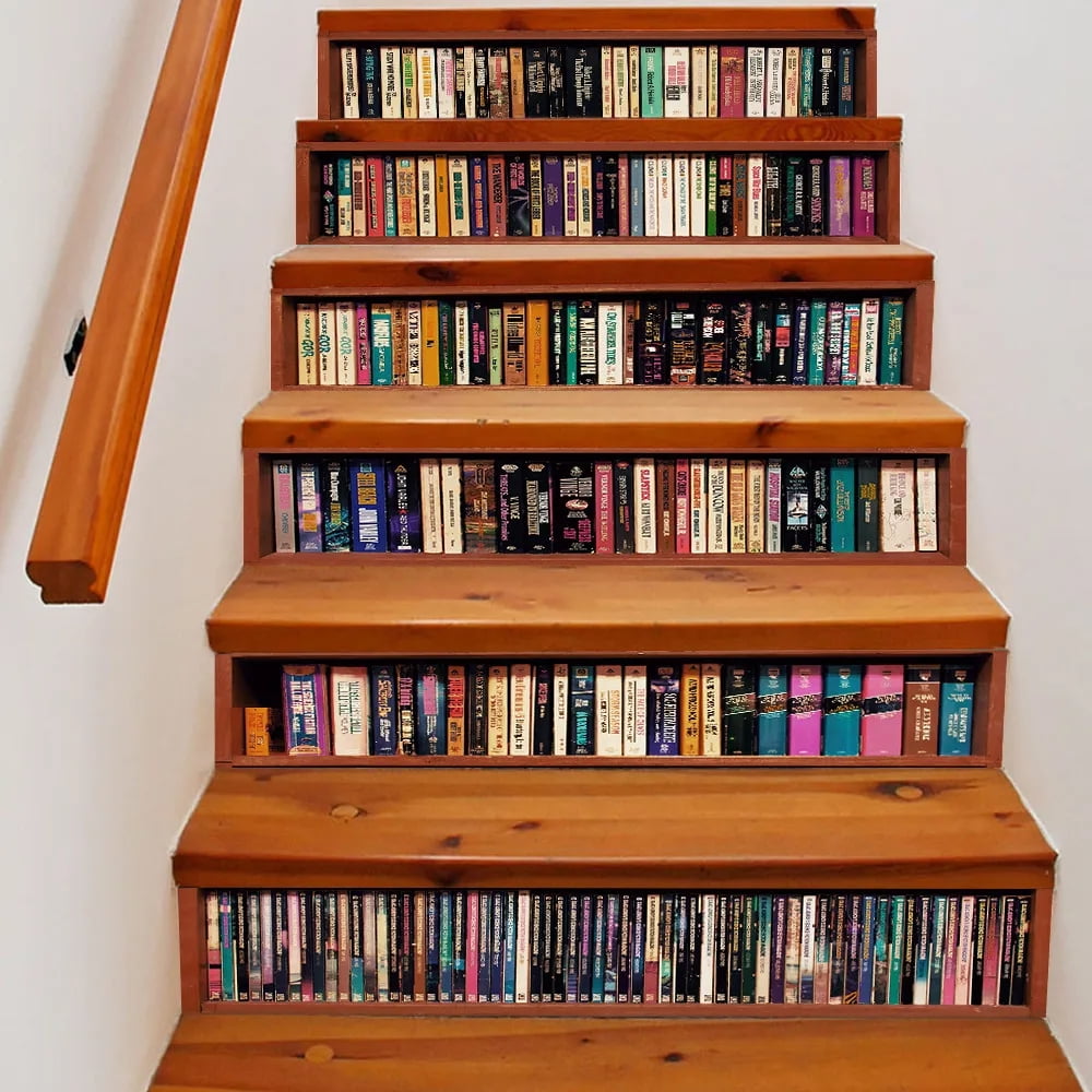 Cartoon Staircase Stickers The Underwater World Strips Stair Murals ...