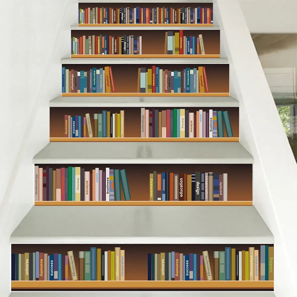 Cartoon Staircase Stickers The Underwater World Strips Stair Murals ...