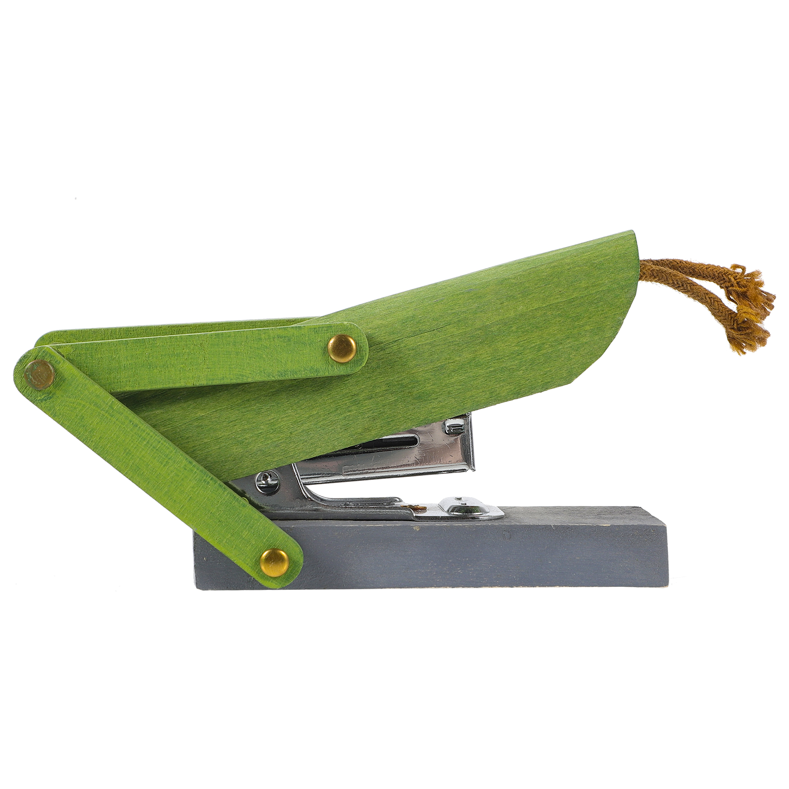 Cartoon Stapler Cute Green Grasshopper Ornament Child Office - Walmart.com