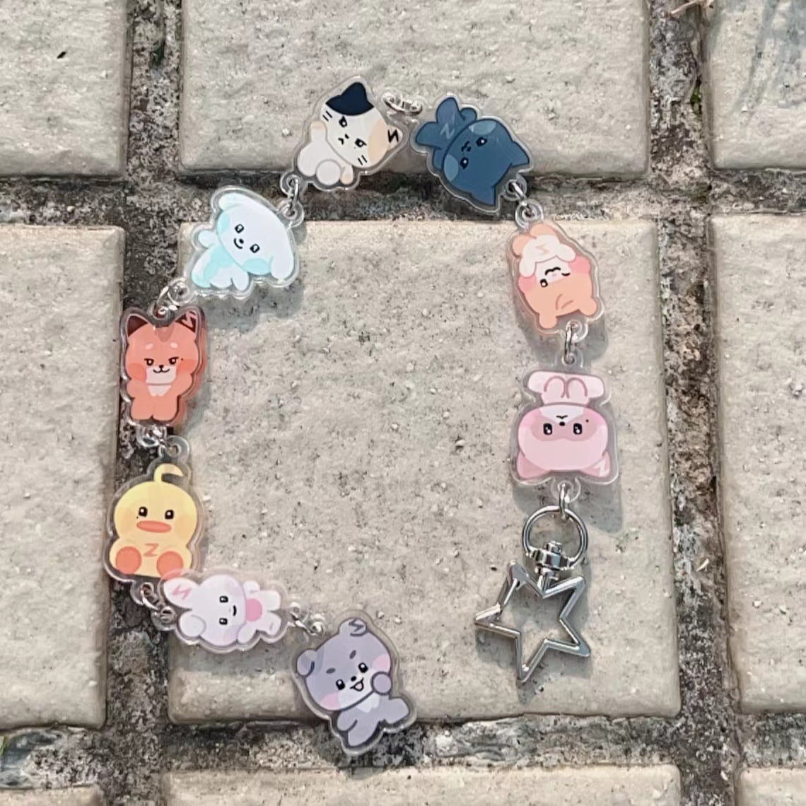 Cartoon Star Peripheral Large Collection Acrylic Double-sided Cartoon ...