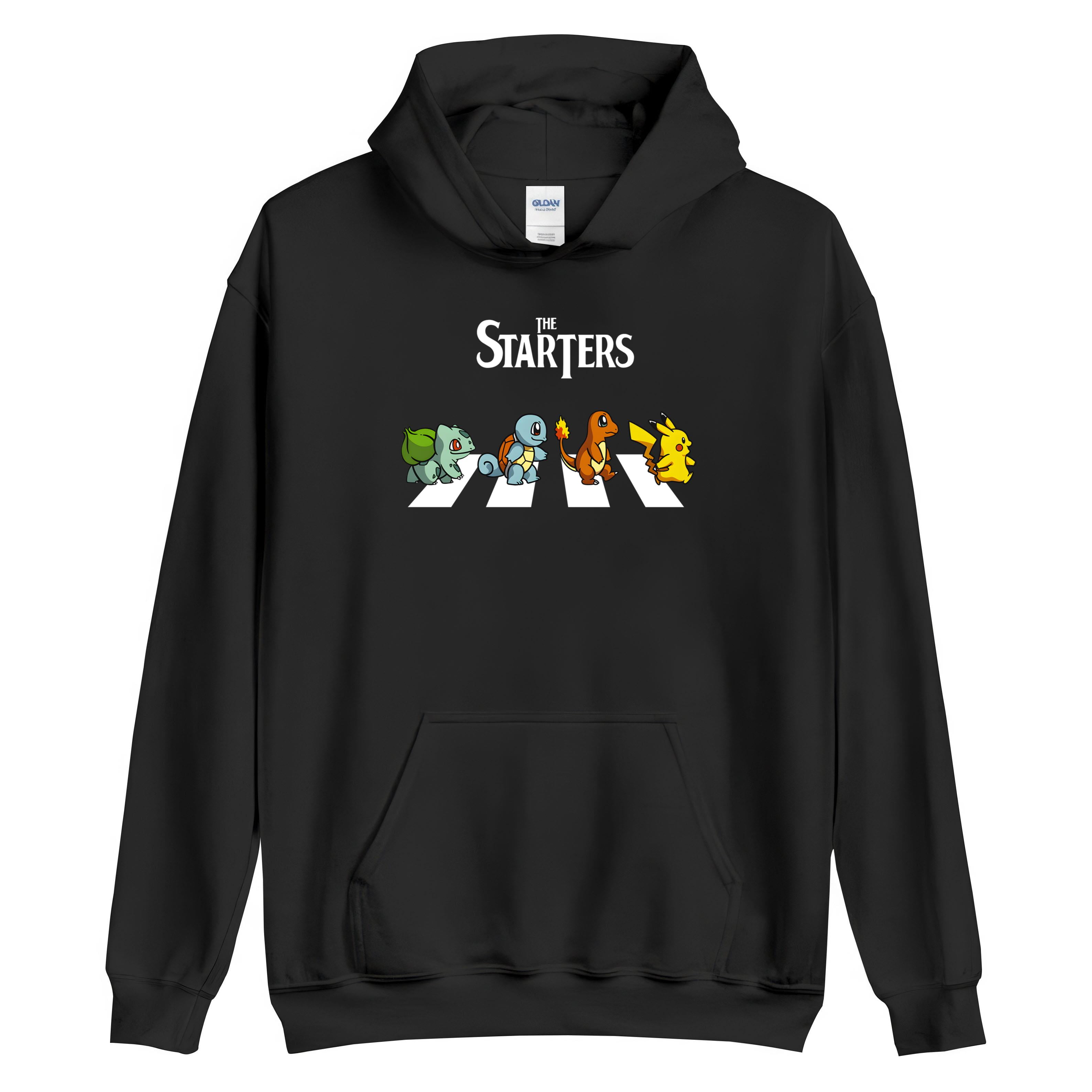 Cartoon Starter Graphic Hoodie, Unisex Adventure Theme - Walmart.com