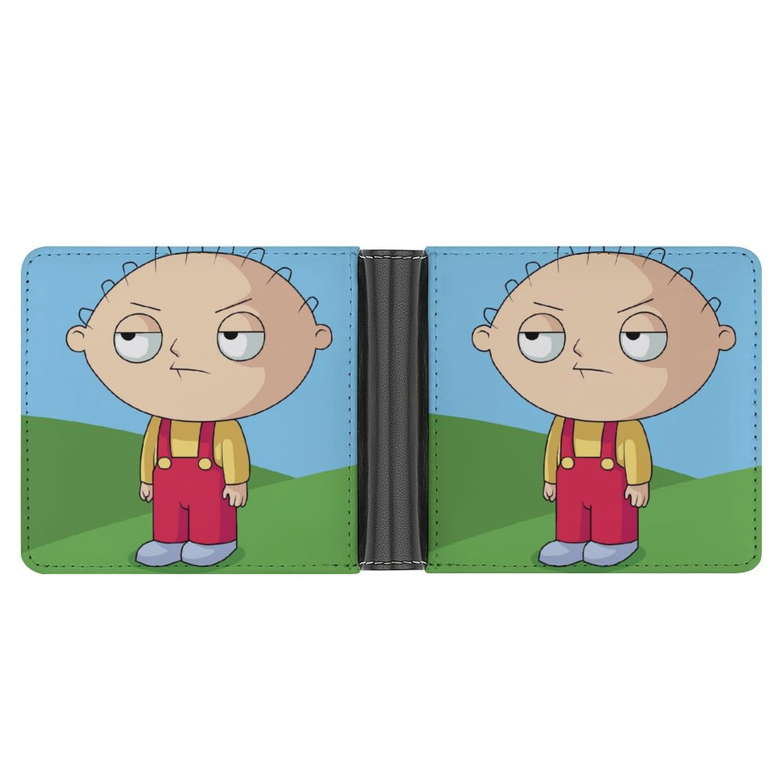 Cartoon Stewie Family Guy PU Leather Bifold Wallet Money Organizers ...