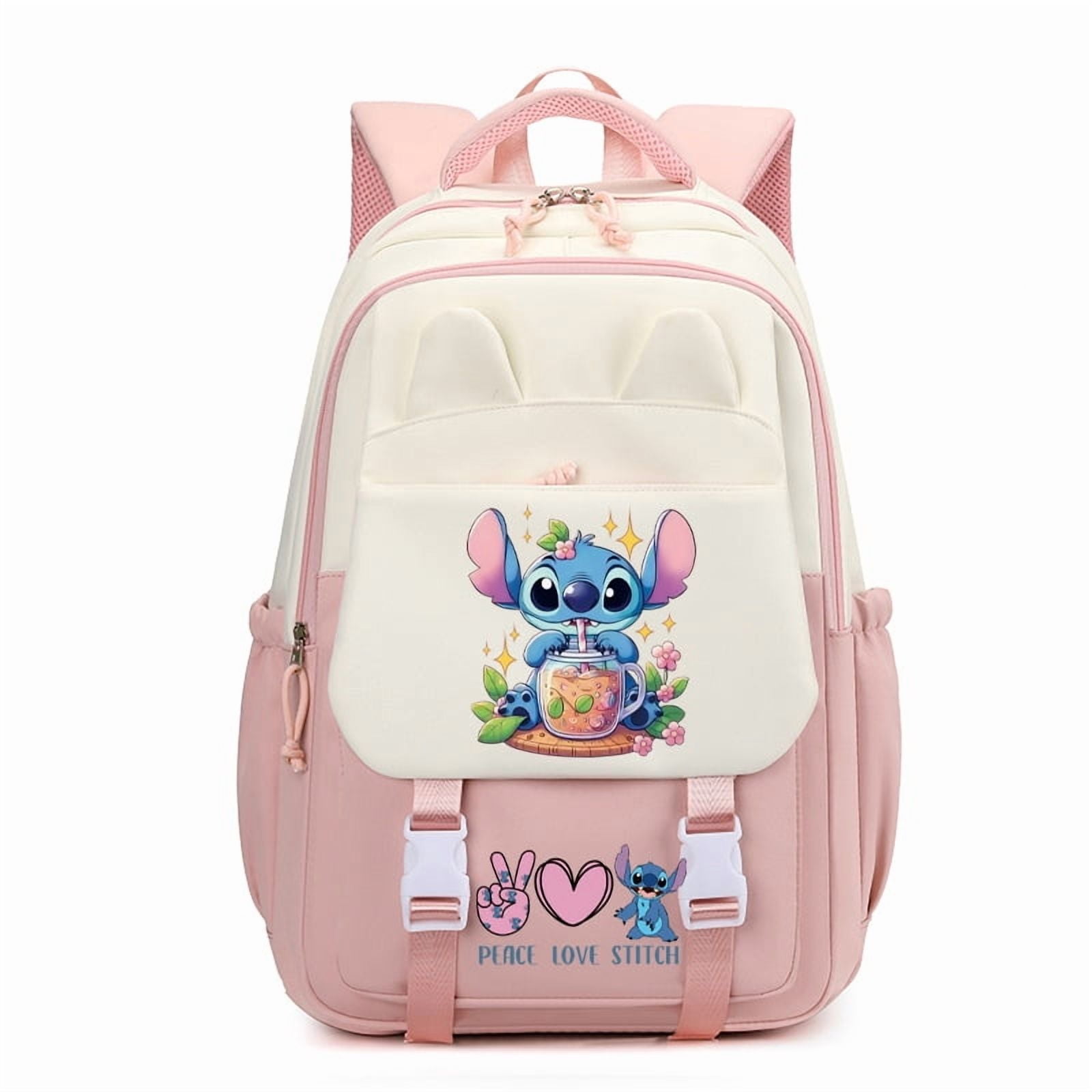 Cartoon Stitch Anime Backpack Lightening Backpack Comfortable Back ...