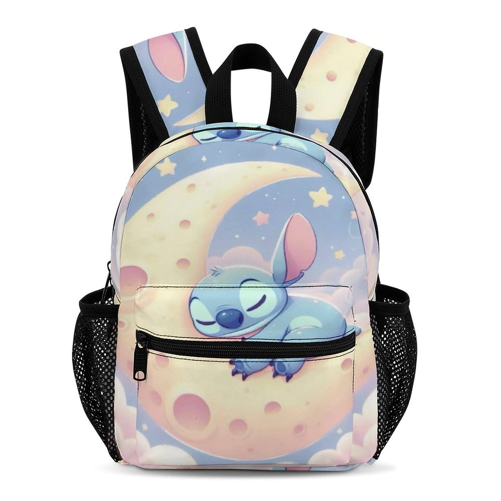 Cartoon Stitch Backpack Lightweight Small Durable Casual Travel Daypack ...