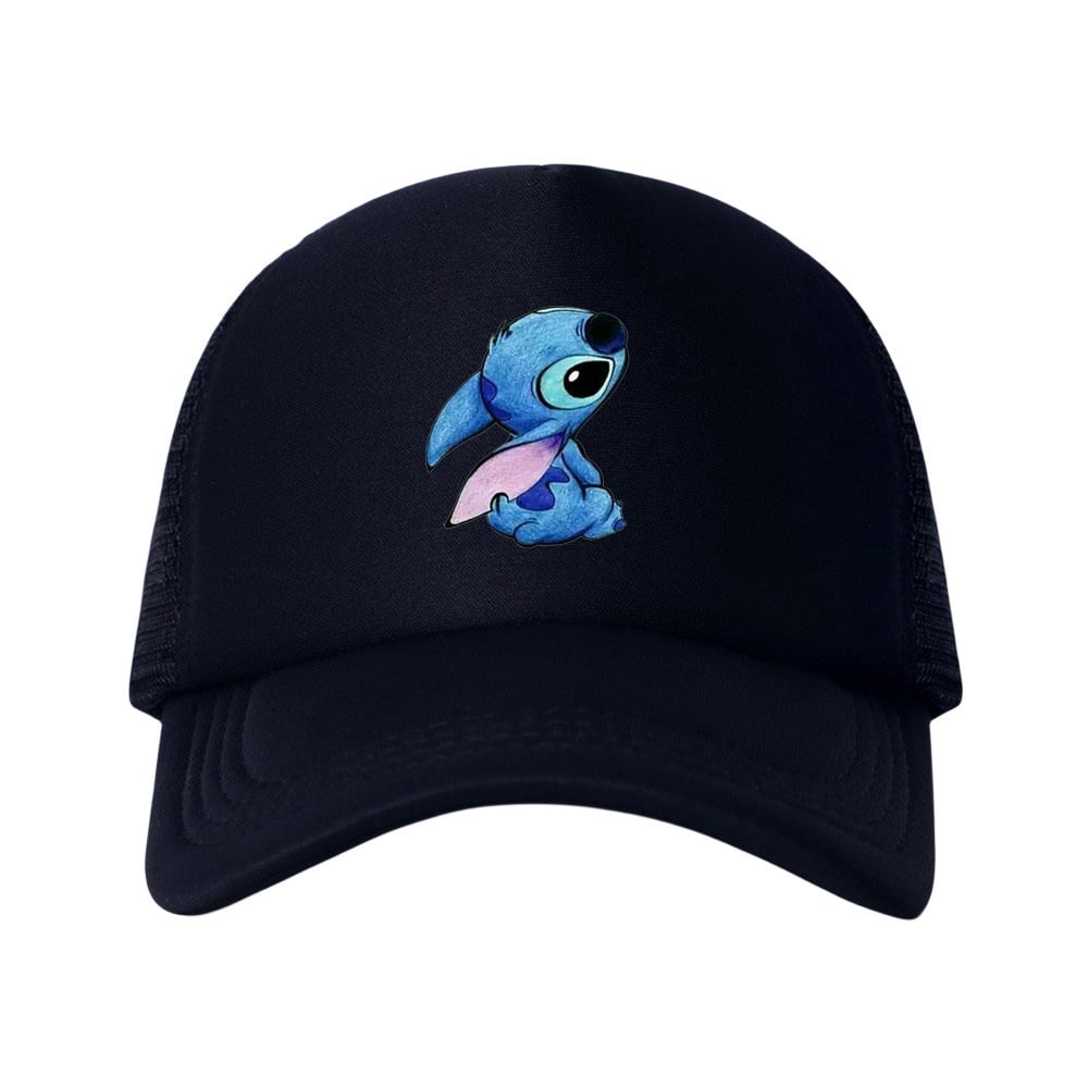 Cartoon Stitch Casual Style Colorful Hat Baseball Caps Graphic Cap ...