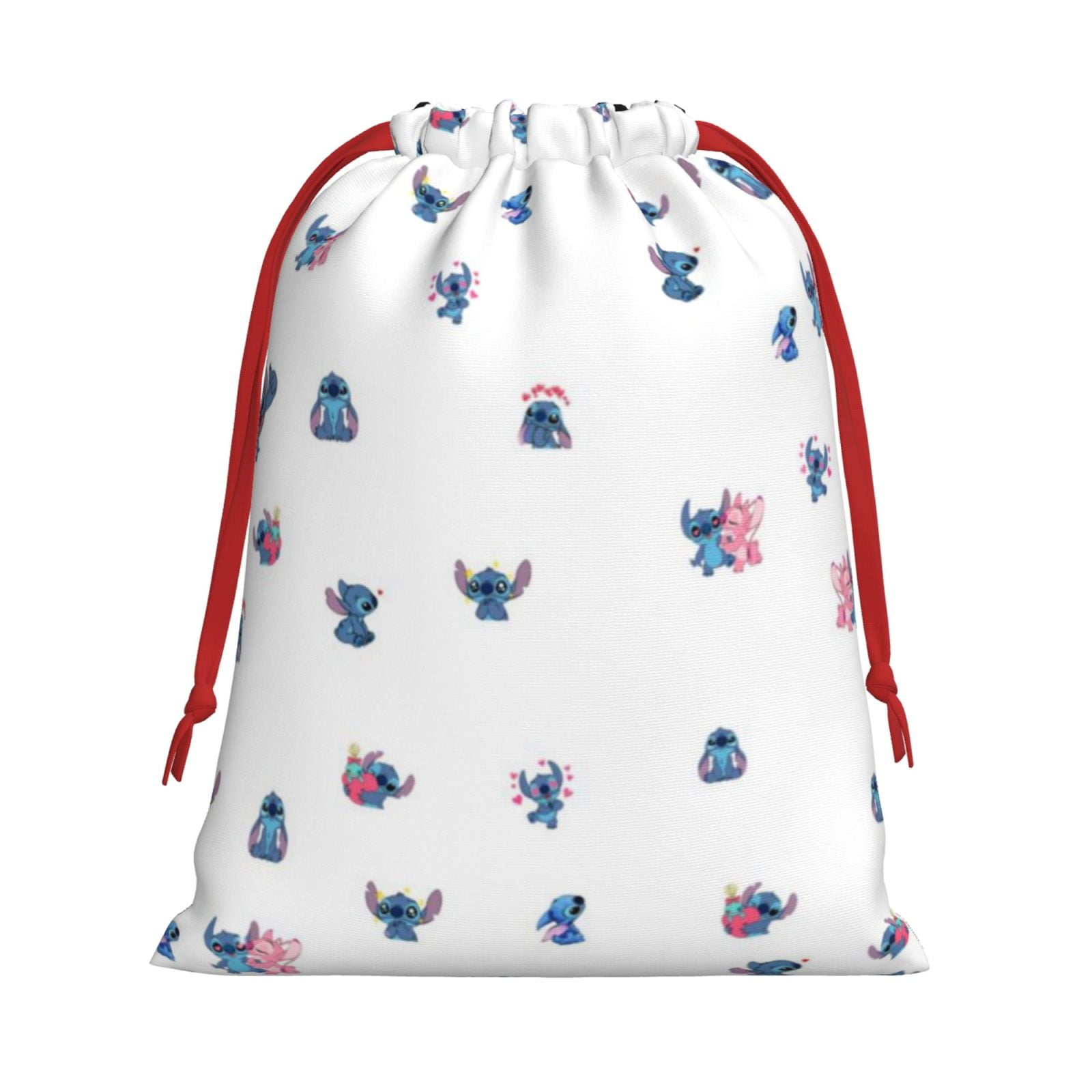 Cartoon Stitch Christmas Gift Bags,Gift Bags,Drawstring Christmas Bags ...