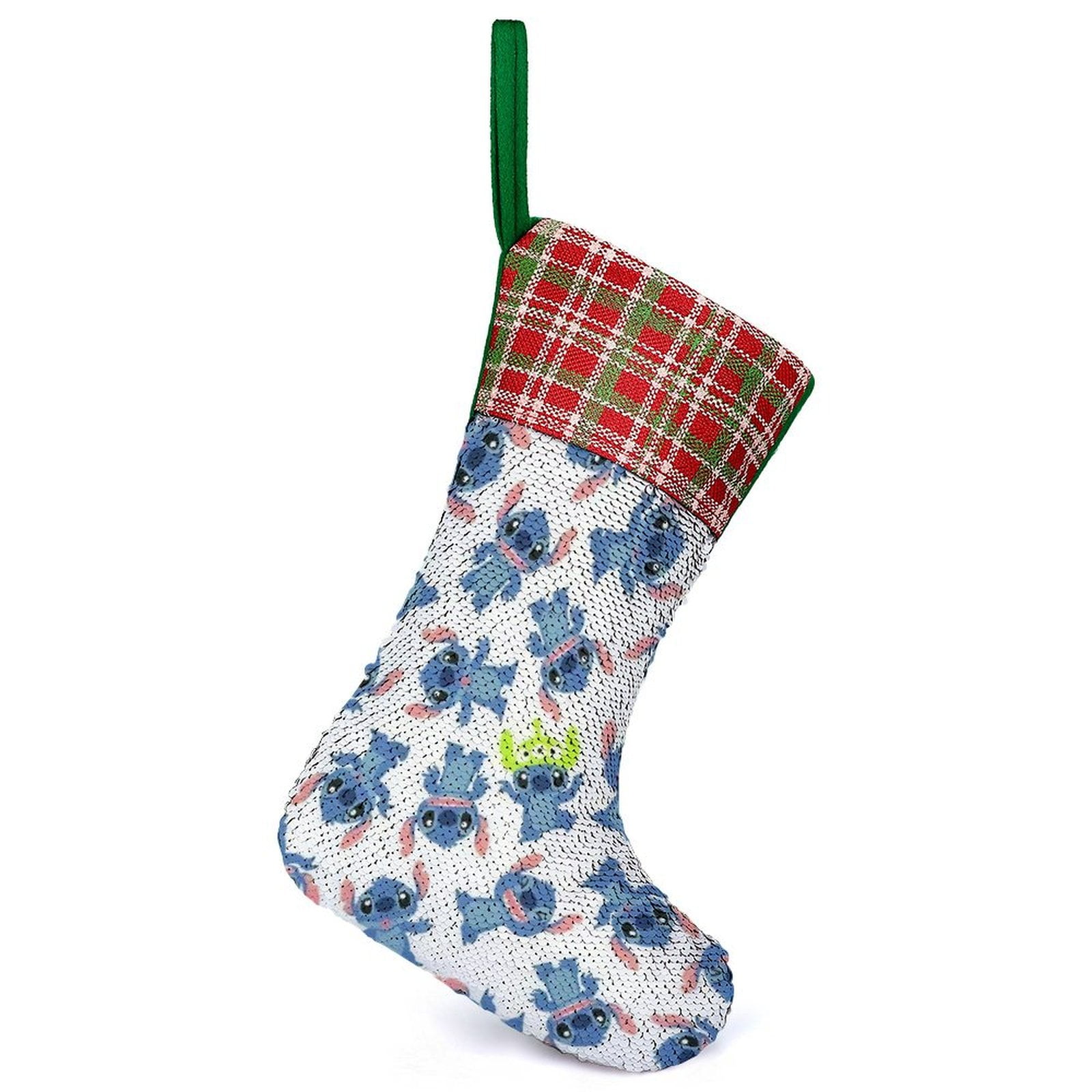 Cartoon Stitch Christmas Stockings,Reversible Color Changing Magical ...