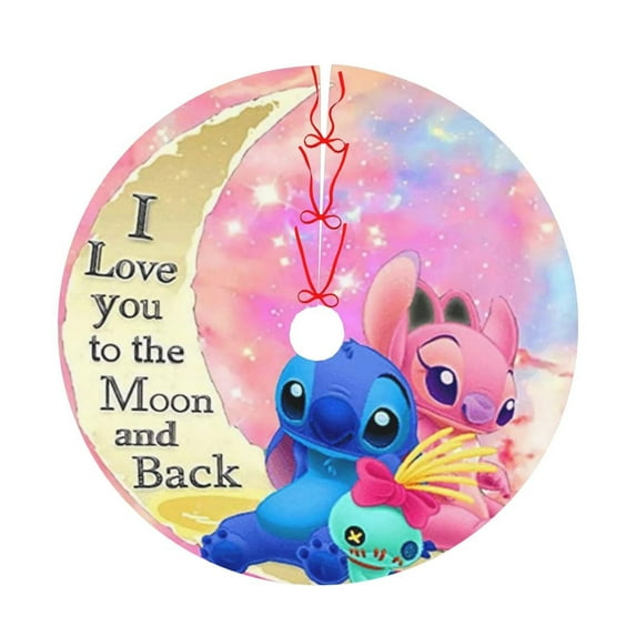 Cartoon Stitch Christmas Tree Skirt Xmas Tree Mat Christmas Tree ...