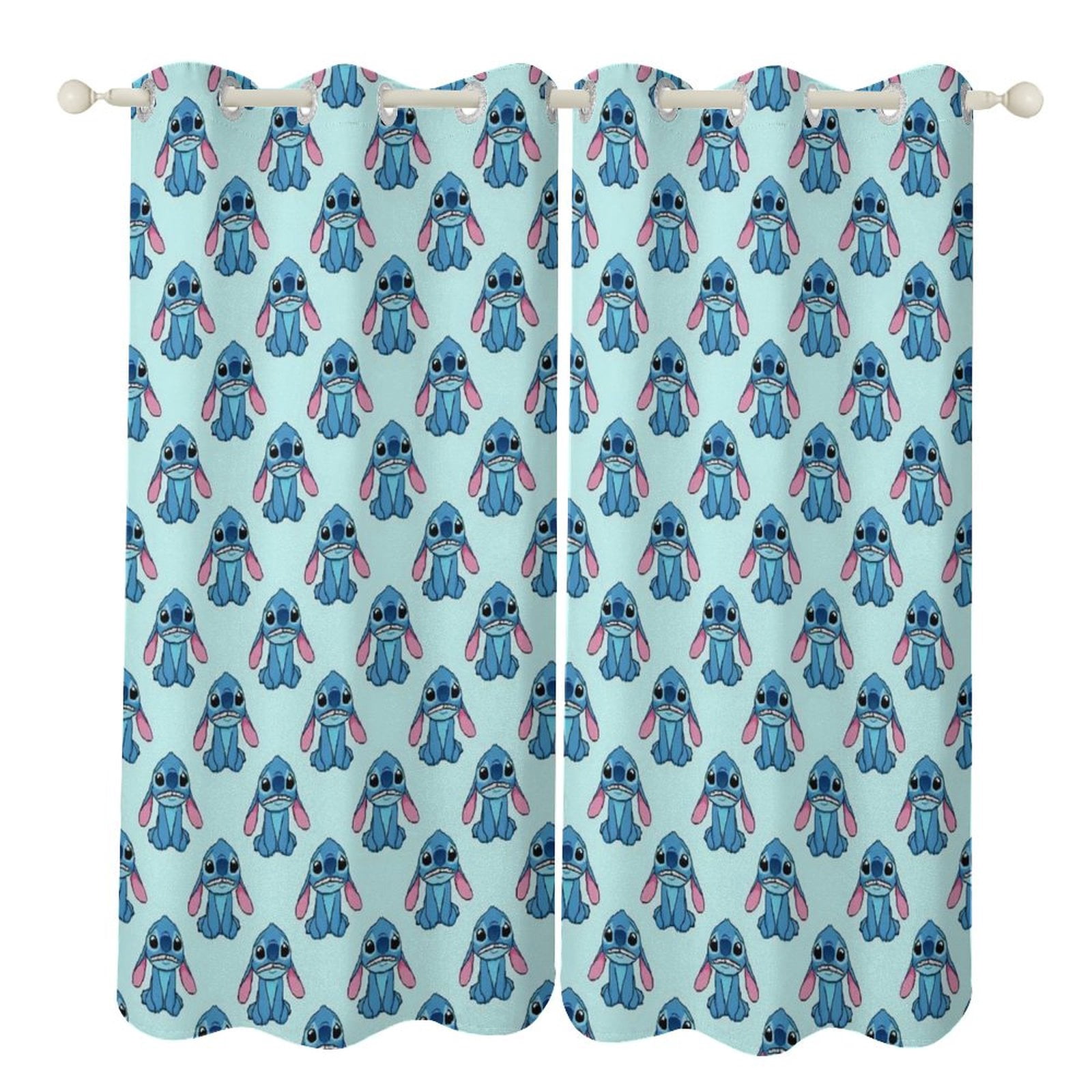 Cartoon Stitch Curtains 72 Inch,Blackout Curtains,Cartoon Curtains for ...