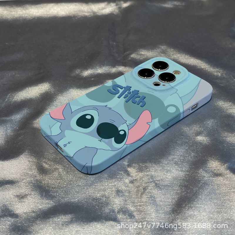 Cartoon Stitch Jingkong Feilin all-inclusive hard case for Apple 14 ...
