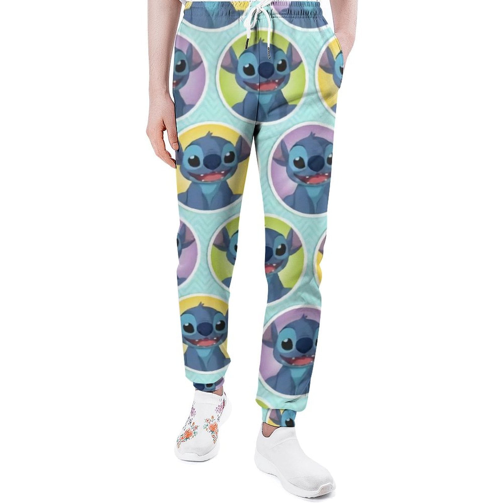 Cartoon Stitch Joggers Sweatpants 3D Print Pants Novelty Graphic ...