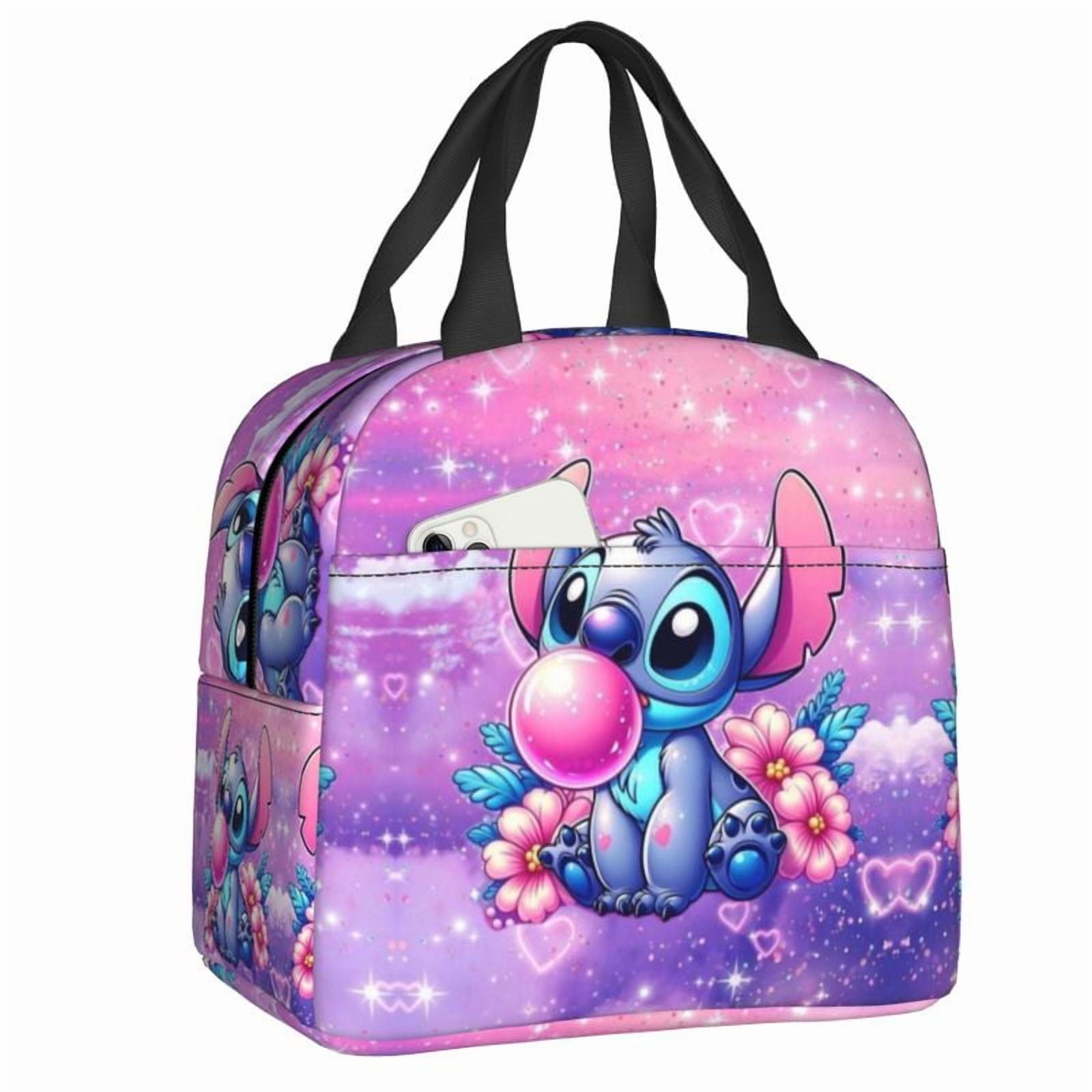 Cartoon Stitch Lunch Bag Lunch Box Reusable Insulated Lunch Bag for ...