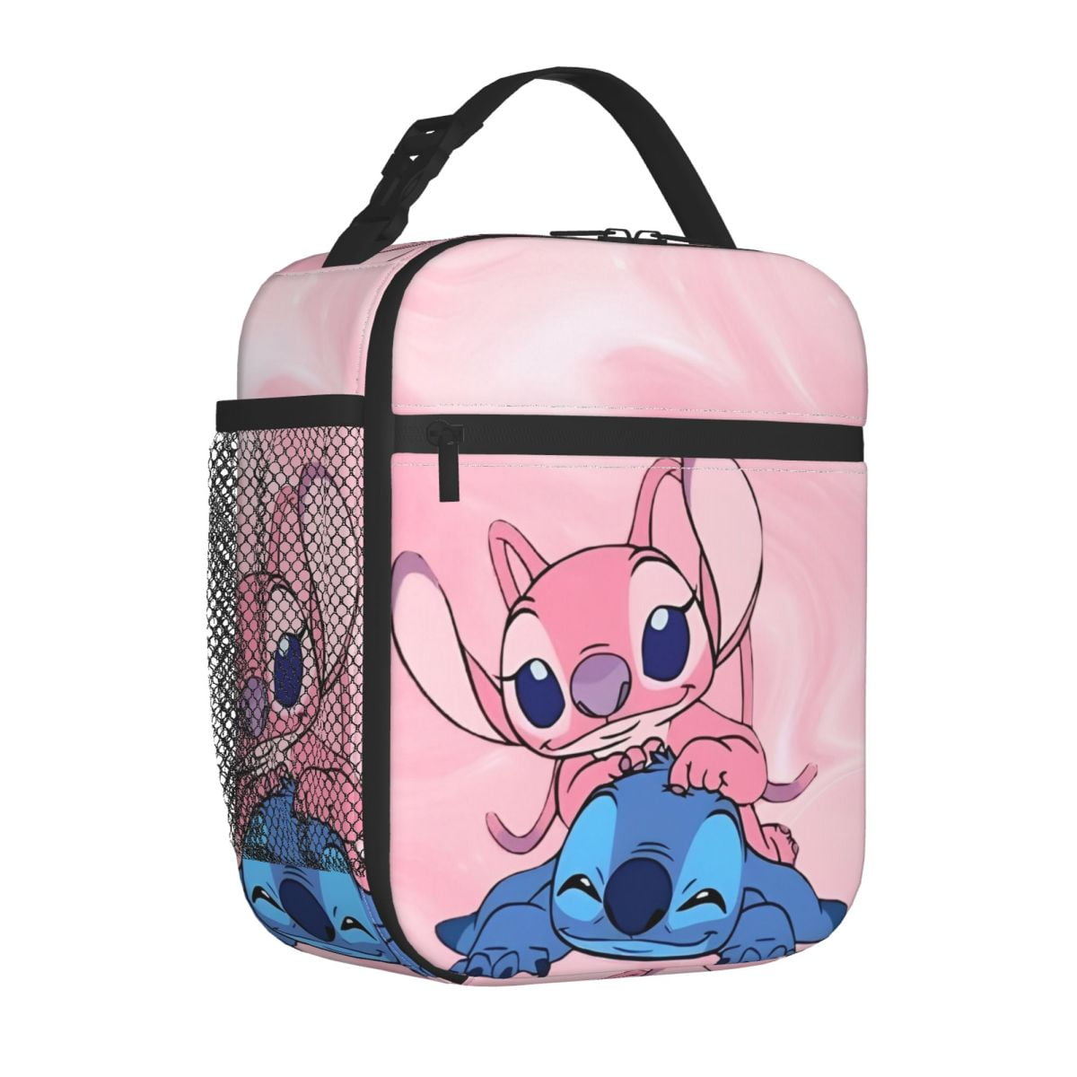 Cartoon Stitch Lunch Bag Tote Bag Reusable Lunch Box Container For ...