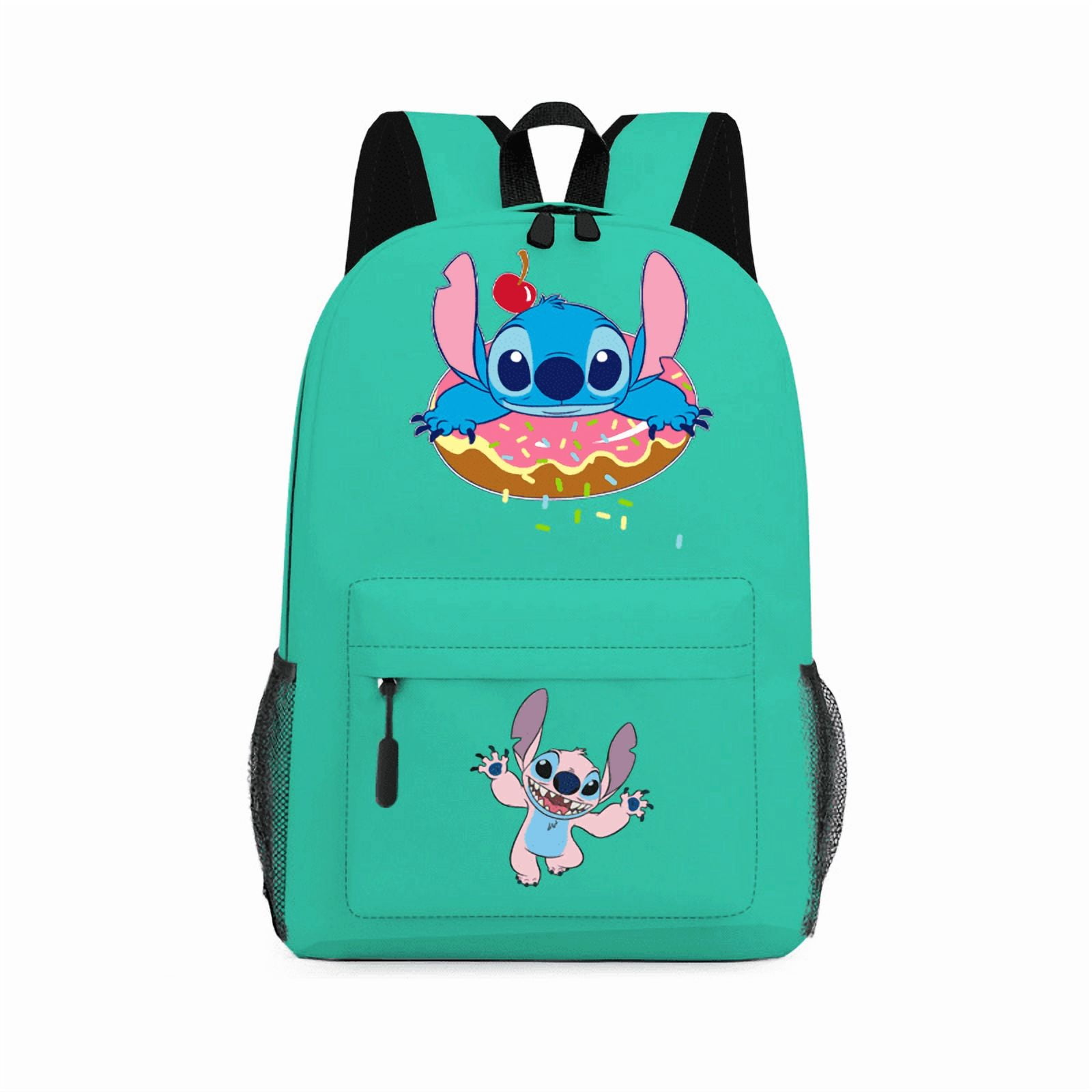 Cartoon Stitch Star and Stitch Bag Print Large Capacity Backpack ...