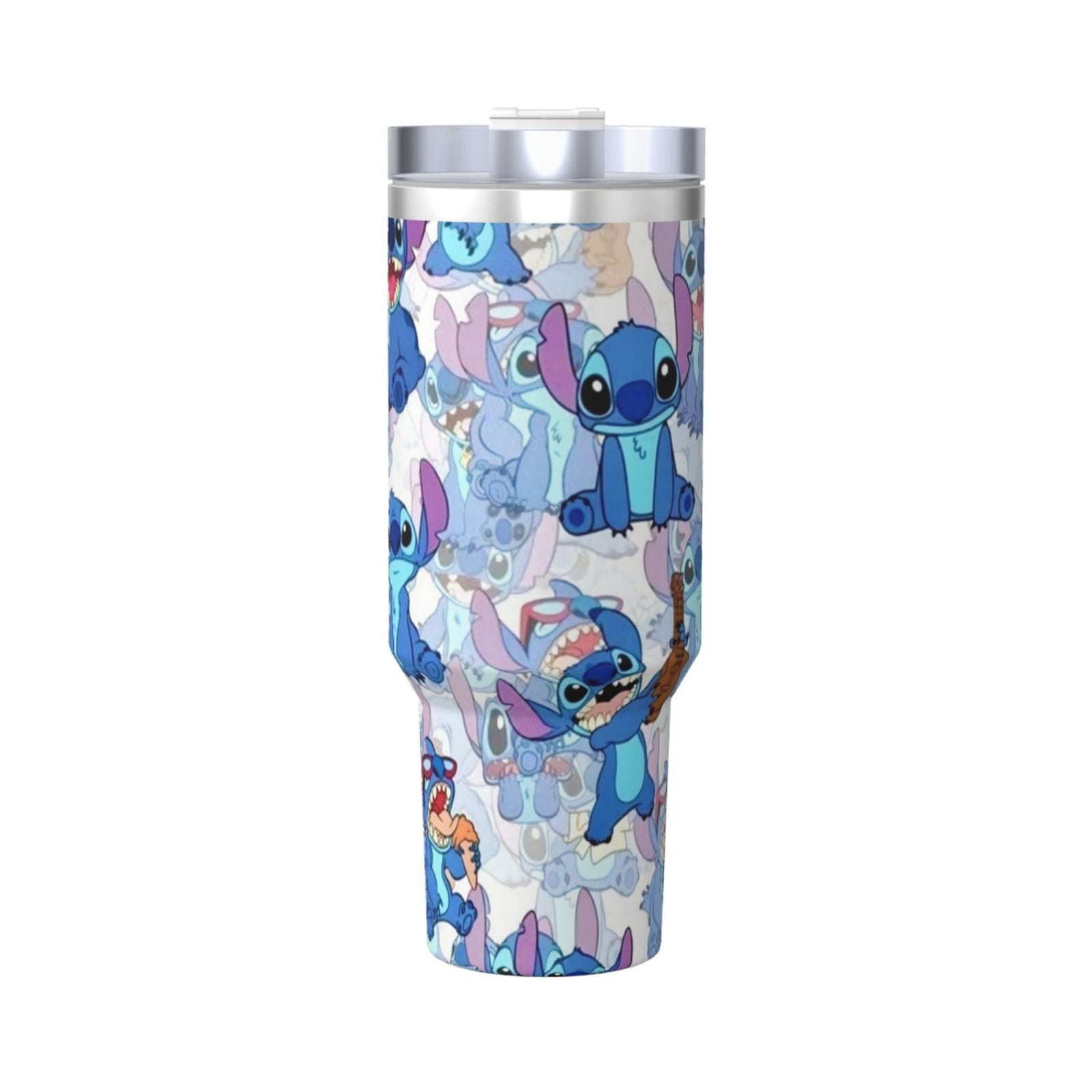 Cartoon Stitch Water Bottle 40oz Stainless Steel Vacuum Insulated ...