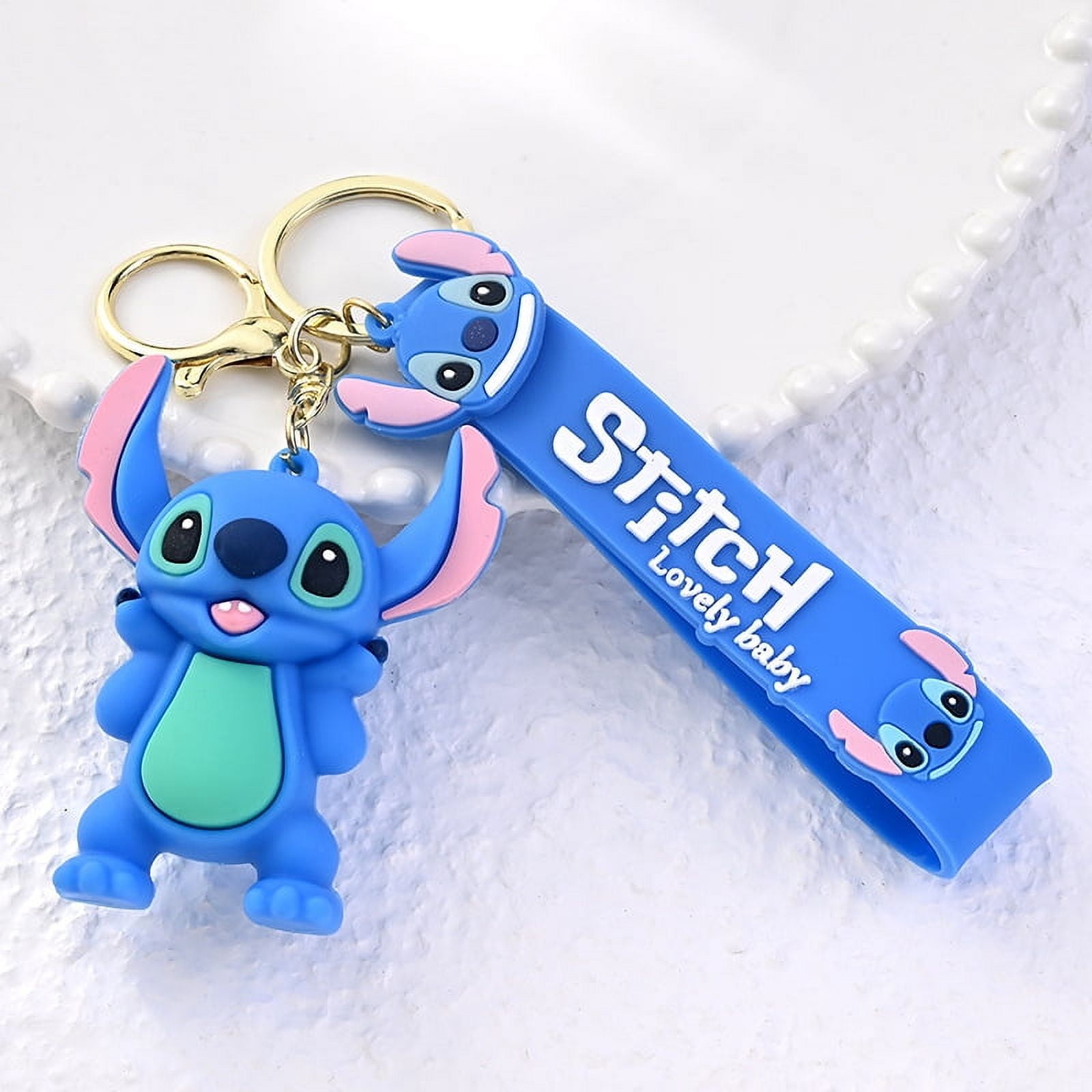 Cartoon Stitch keychain doll creative gift cute Stitch key chain bag ...