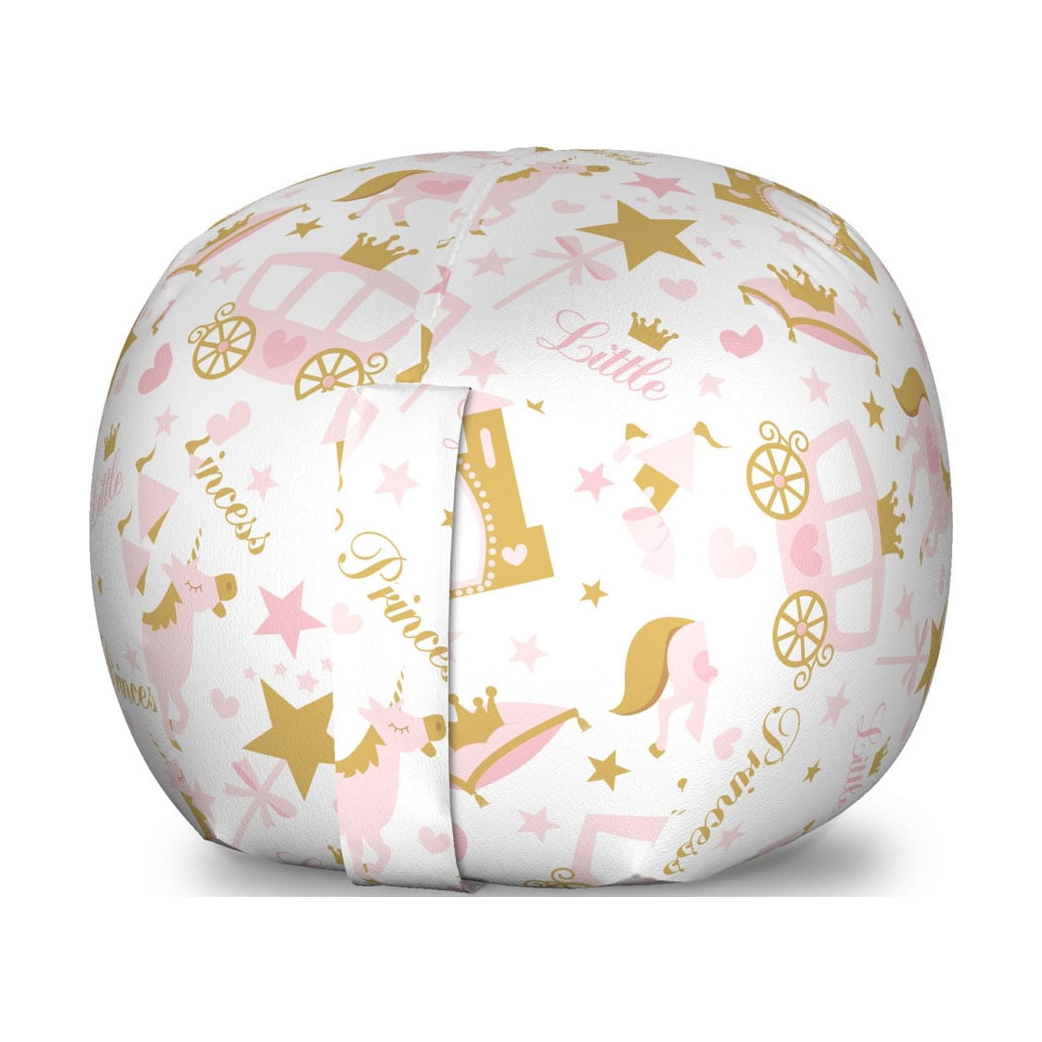 Cartoon Storage Toy Bag Chair, Girly Tale Unicorn Cartoon Castle ...