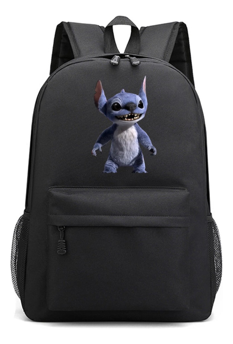 Cartoon Students Backpack with Fun Stitch Look – Perfect for and School ...
