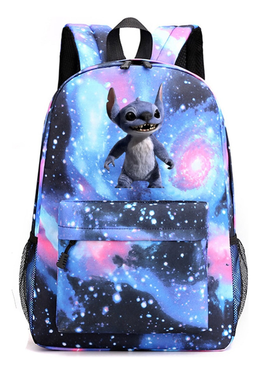 Cartoon Students Backpack with Fun Stitch Look – Perfect for and School ...