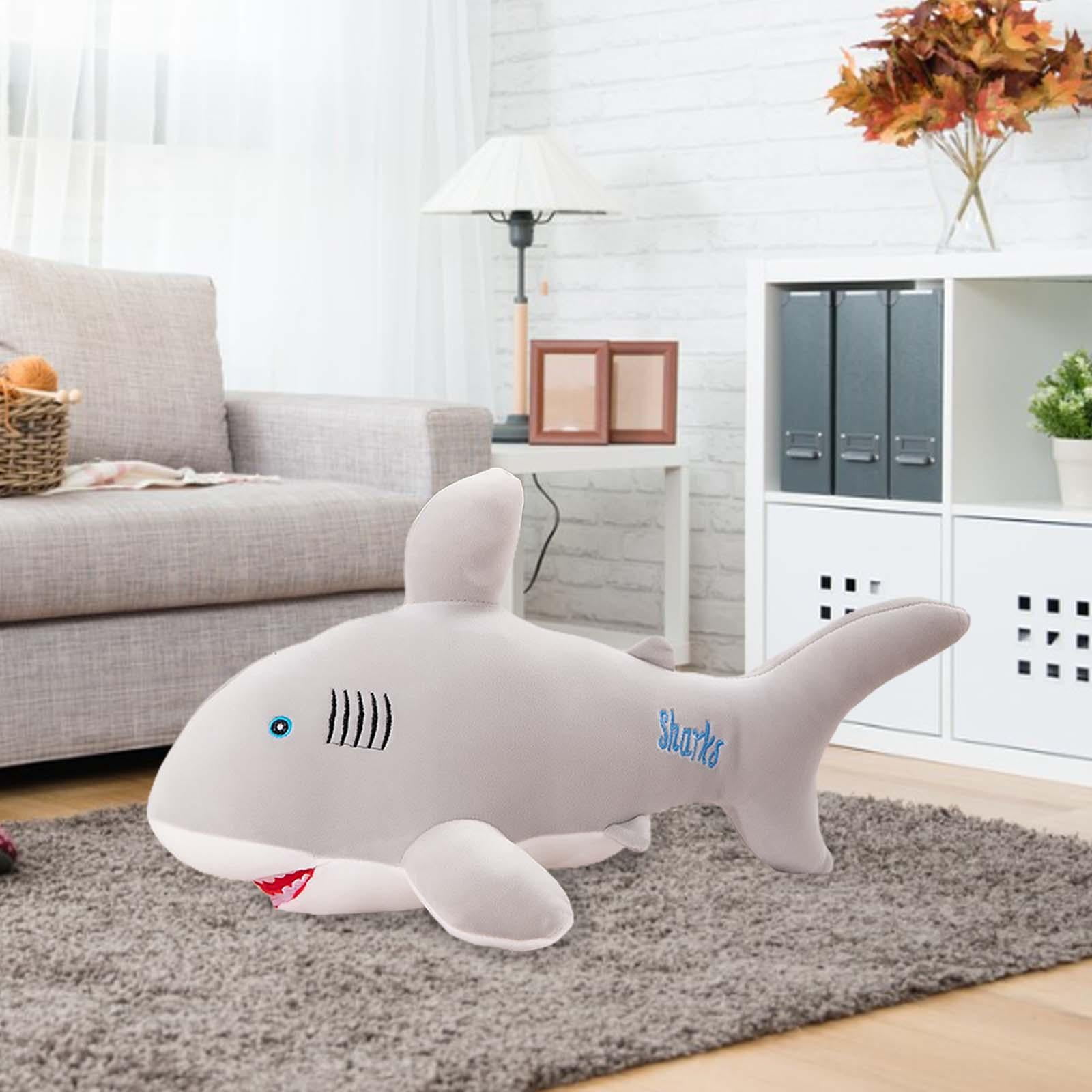 Cartoon Stuffed Shark Toys Sleeping Hugging Pillows Car Decoration ...
