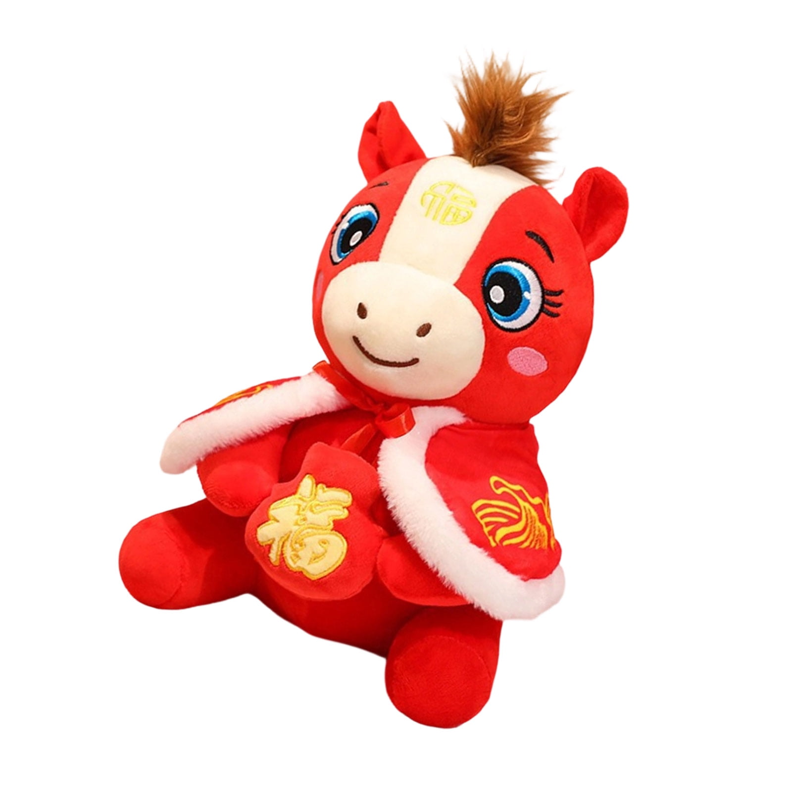 Cartoon Stuffed Toy Lovely Horse Shape Cartoon Figure Horse Mascots for ...
