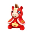 Cartoon Stuffed Toy Lovely Horse Shape Cartoon Figure Horse Mascots for ...
