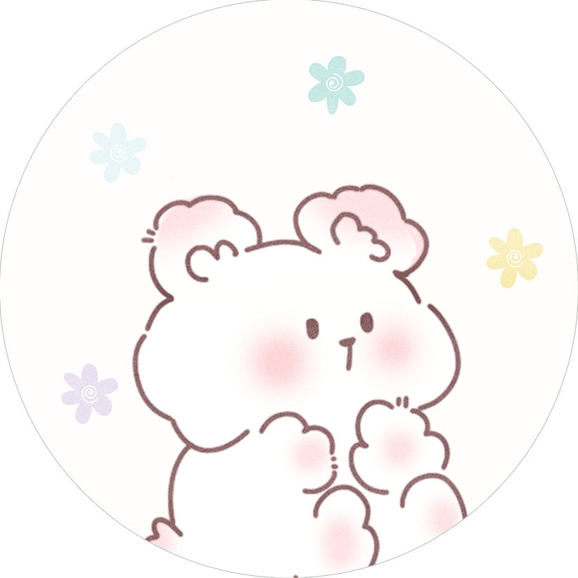 Cartoon Style Living Room Decoration Carpet Cute Round Rugs for Bedroom ...