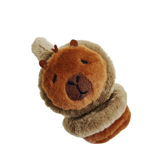 Cartoon Styles Plush Ear Warmers for Outdoor Activities Capybaras ...