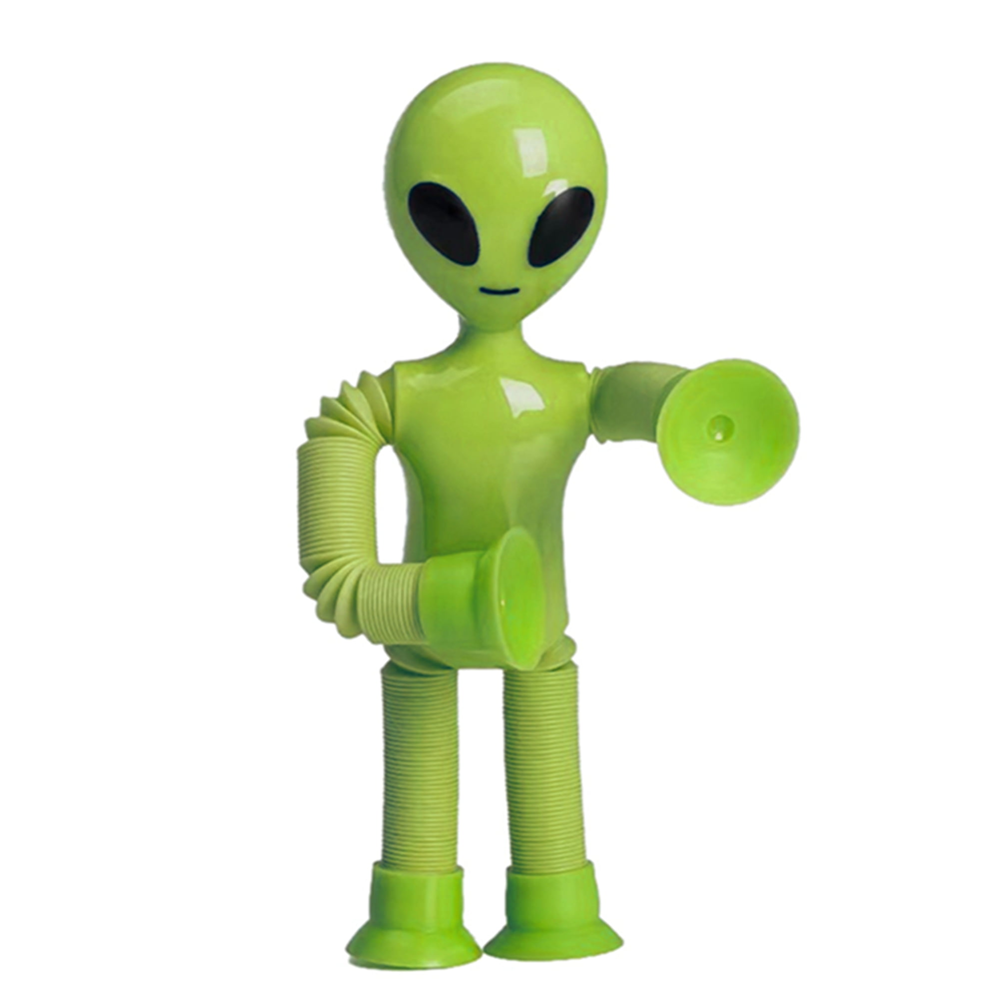 Cartoon Suction Cup Fidget Toys Telescopic Tube Alien Versatile Toy ...