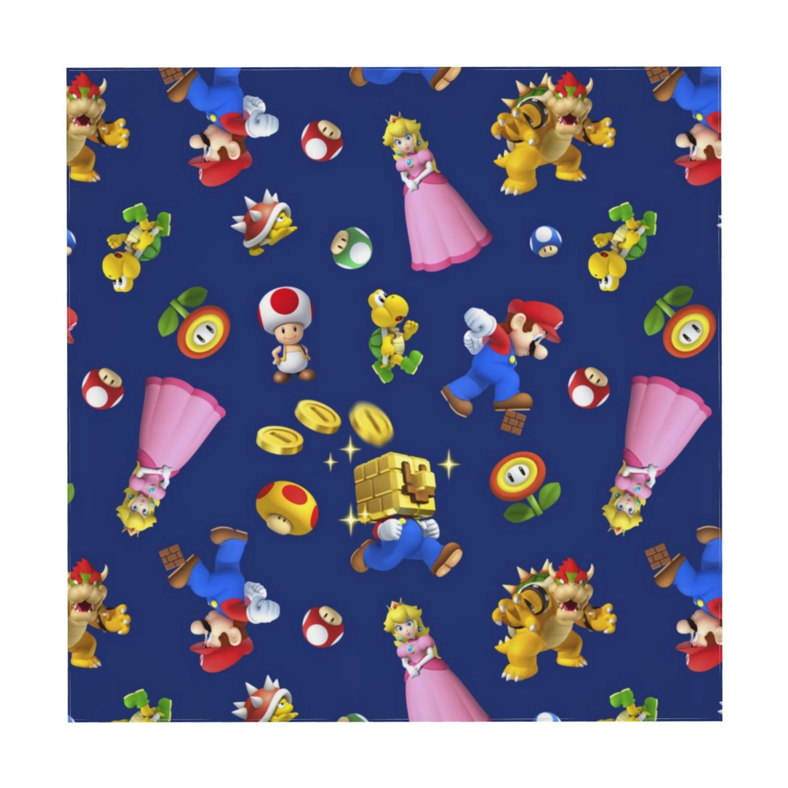 Cartoon Super Mario 35 Square Tablecloth, Table Cloth For Square Or ...