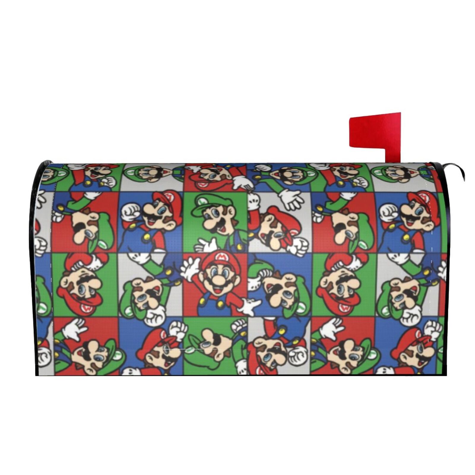 Cartoon Super Mario And Luigi3 Cartoon Character Mailbox Cover Magnetic ...