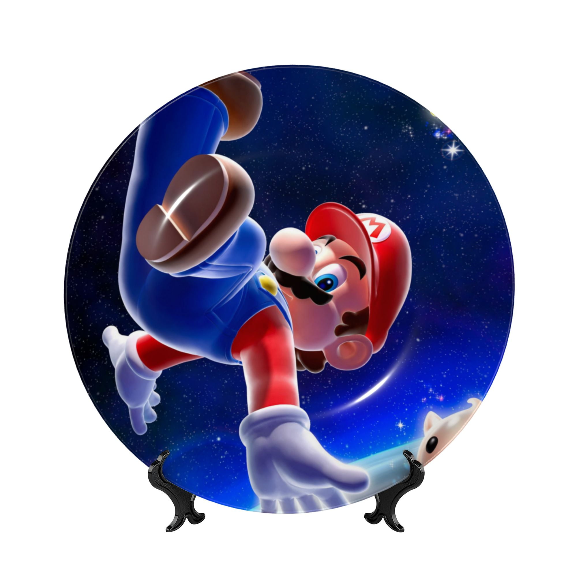 Cartoon Super Mario Bone China Decorative Plate Ceramic Decorative ...