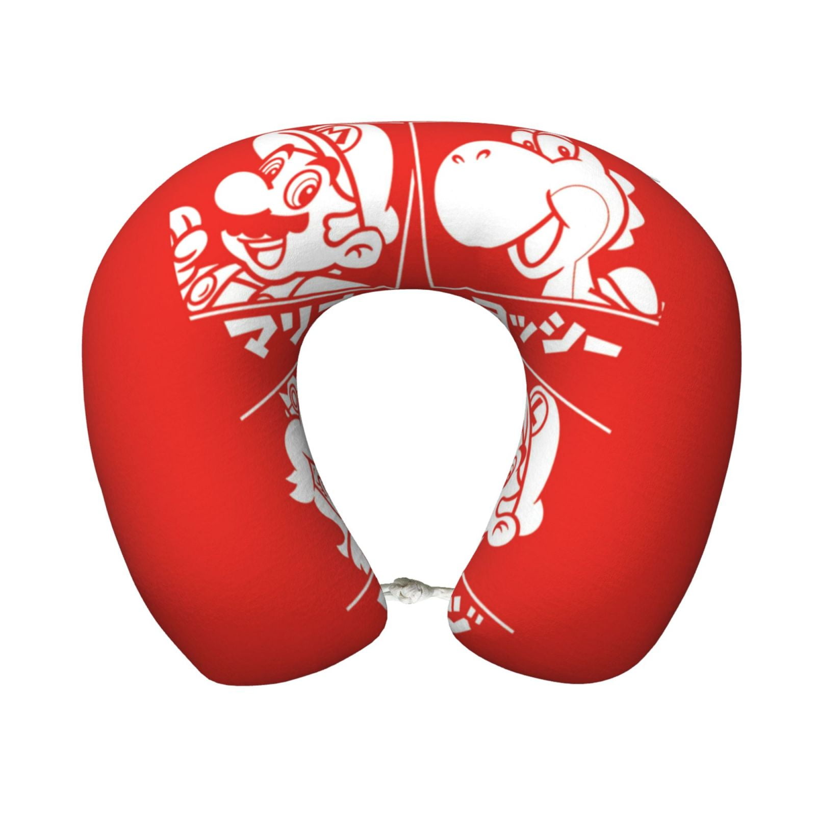 Cartoon Super Mario Cute Travel Neck Pillow for Kids Boys & Girls ...
