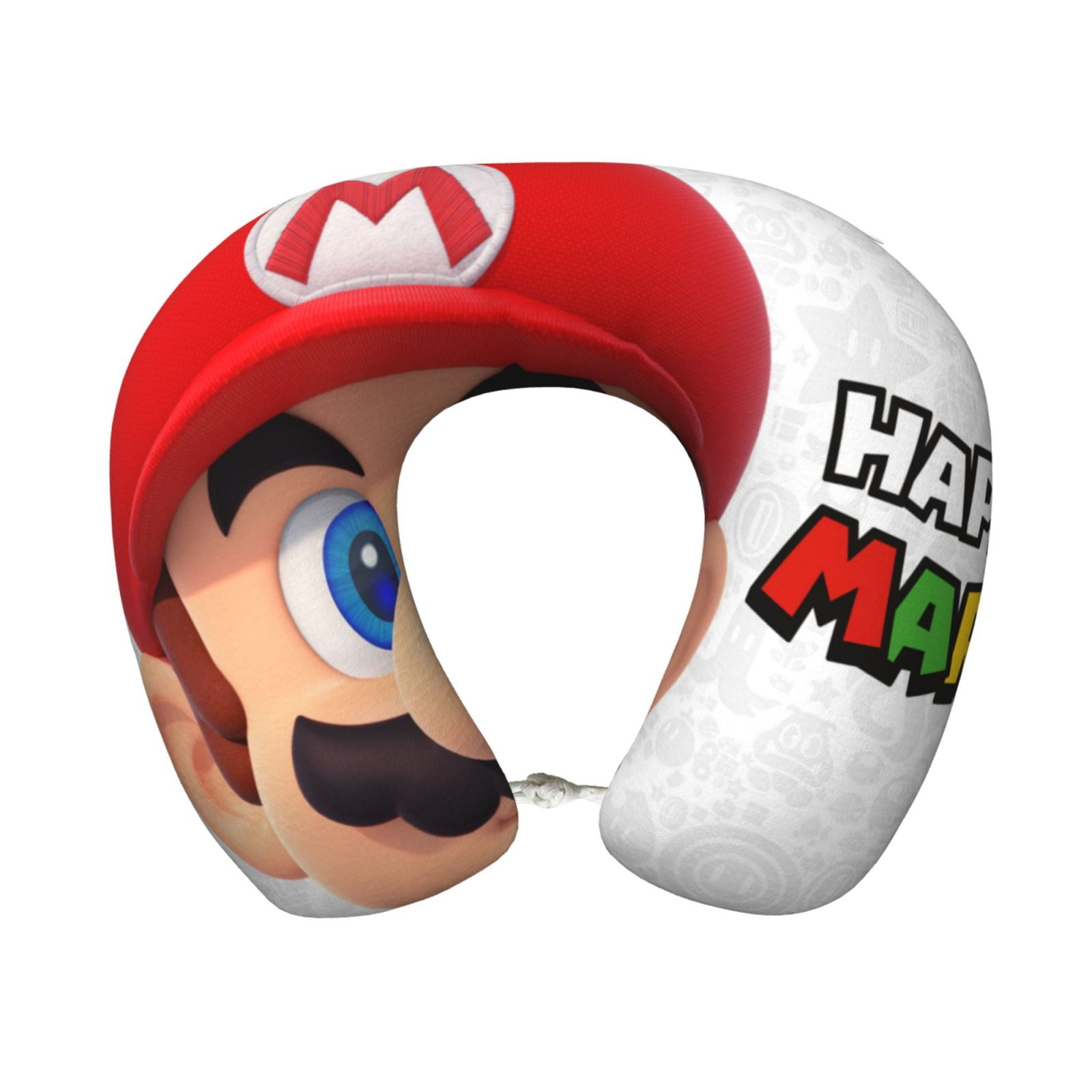 Cartoon Super Mario Cute Travel Neck Pillow for Kids Boys & Girls ...